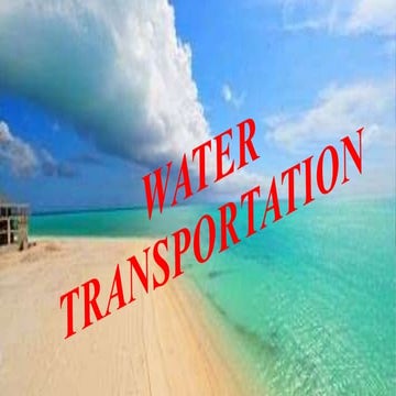 WATER TRANSPORTATION.pptx