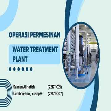 Water Treatment Plant pada pembangkit listrik tenaga uap.pdf