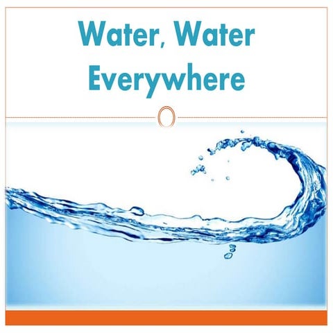 Water, water everywhere PowerPoint | PPT