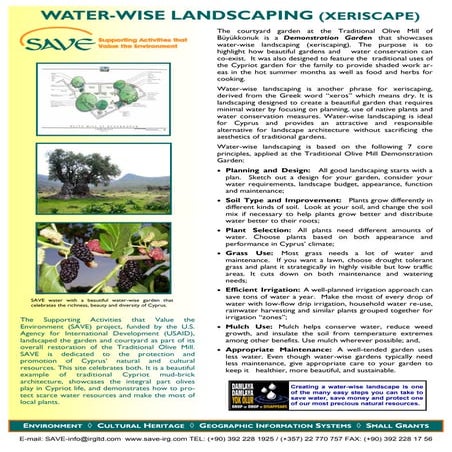 Water Wise Guide to Landscaping - South Africa | PDF