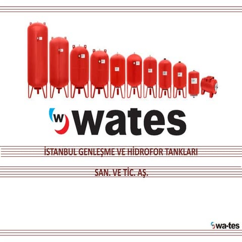 Wates Kapalı Genleşme Tankları | PPTX