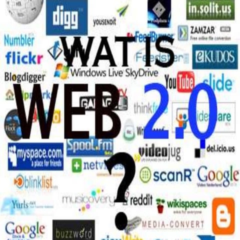 Wat is web 2.0 | PPTX | Internet | Computing