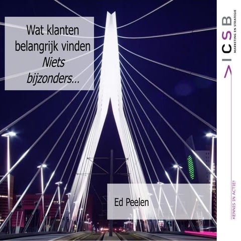 Wat klanten belangrijk vinden | PDF