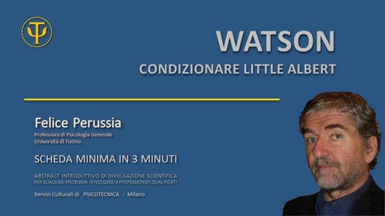 Il caso del piccolo albert | PDF