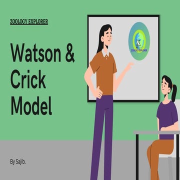 Watson and Crick model | PDF