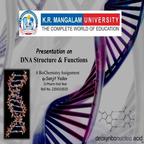 Watson and Crick DNA model, Nucleic acids, Nucleotides, Nucleosides ...