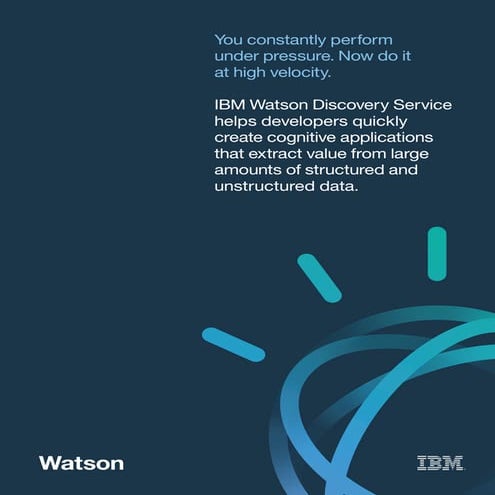 Watson Discovery Service | PDF | Web Development | Internet