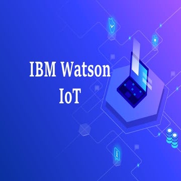 Watson IOT Platform | PDF