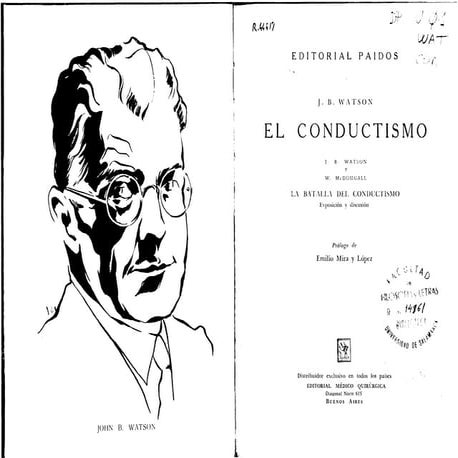 Watson, J. B. (1924). El conductismo .pdf