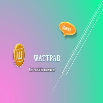 Wattpad(1) | PPTX