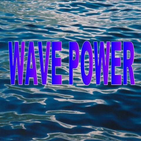 Wave Power | PPT