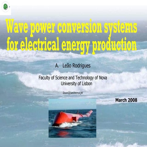 Wave Power | PPT