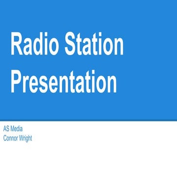 1920s mush radio station presentation | POTX