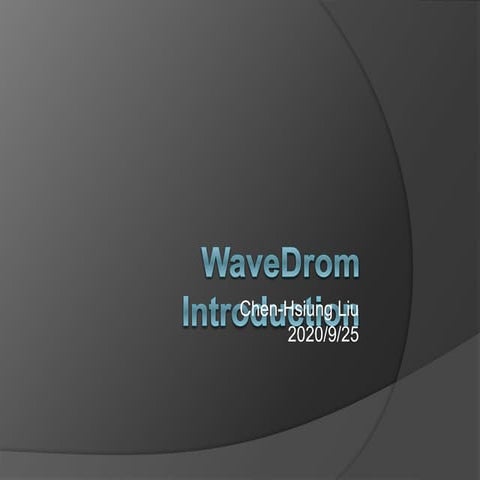 WaveDrom Introduction.pptx