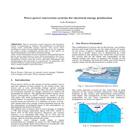 Wave energy | PDF