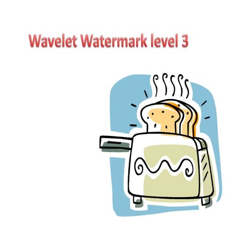 Wavelet watermark level3 | PPTX