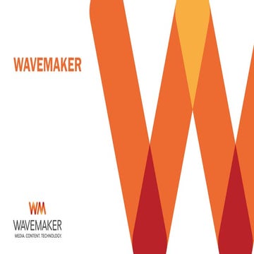 Wavemaker presentation180308 | PDF | Marketing and Advertising | Business