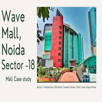 Shopping mall case study | PPTX