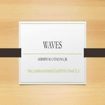 Waves | PPTX