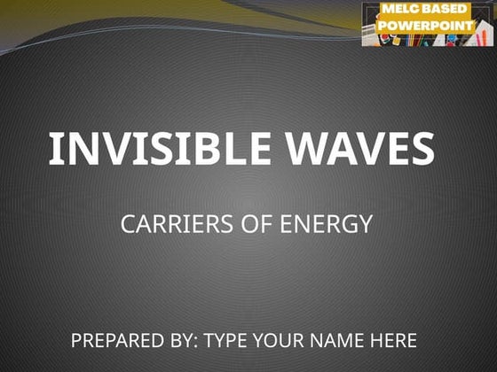 Electromagnetic waves | PPT