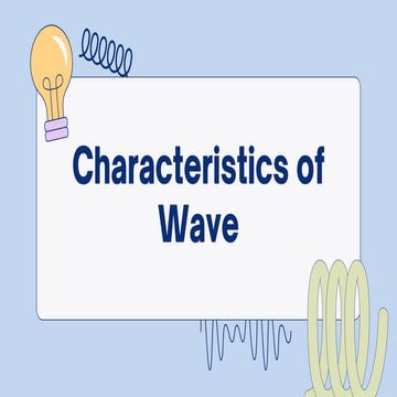 Prac - Waves in a slinky | PDF