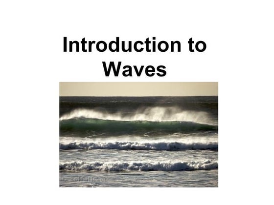 Waves and Energy | PPT | Physics | Science
