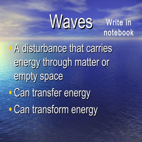 Waves | PPT