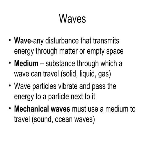 Waves and light | PPT