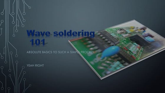 Printed Circuit Board Basics | PPTX