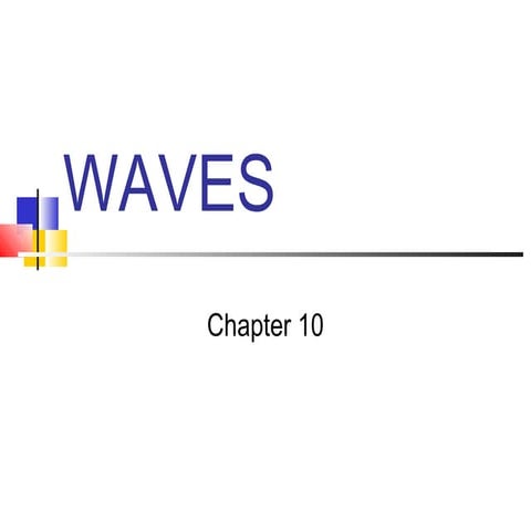 Waves and sound grade 10 | PPTX