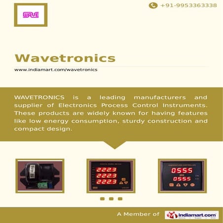 Wavetronics, Ahmedabad, AVF Meter | PDF