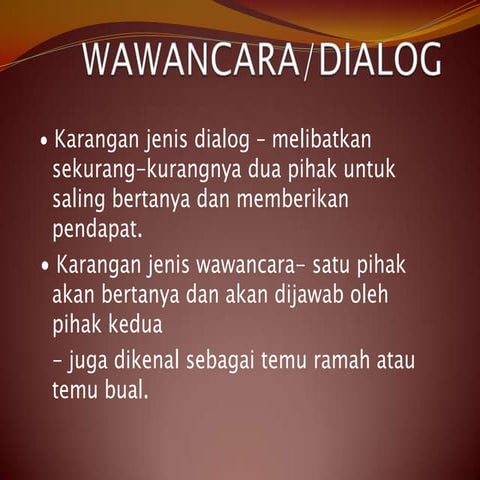 Nota Wawancara | PPTX