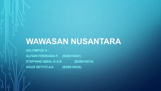 PPT WAWASAN NUSANTARA INDONESIA KEINDAHAN | PPT