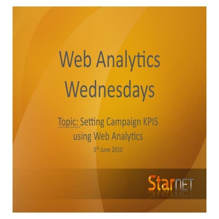 Web Analytics Frieda Lee Slideshare | PDF