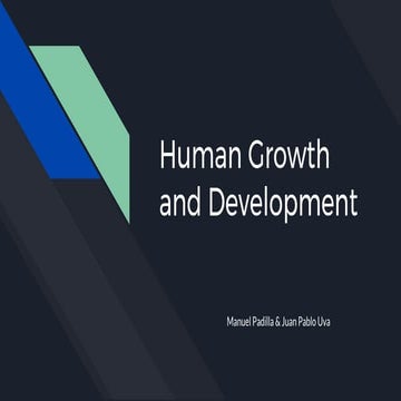 Human stages and development | PPTX