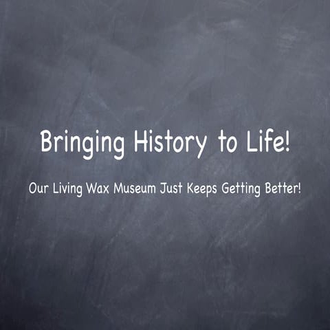 Technically Invisible: Living Wax Museum | KEY