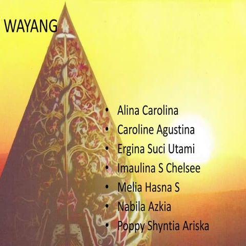 Wayang | PPTX