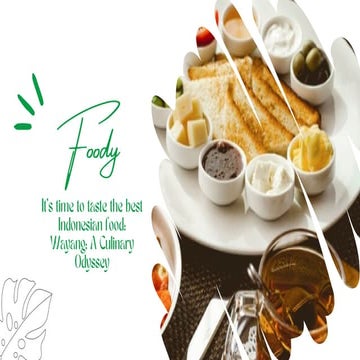 A culinary journey through the Wayang cuisine | PDF