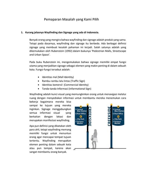Wayfinding & Signage Telkom University | PDF