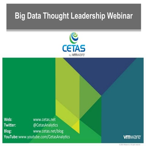 Wayne Eckerson: Secrets of Analytical Leaders webinar | PPT