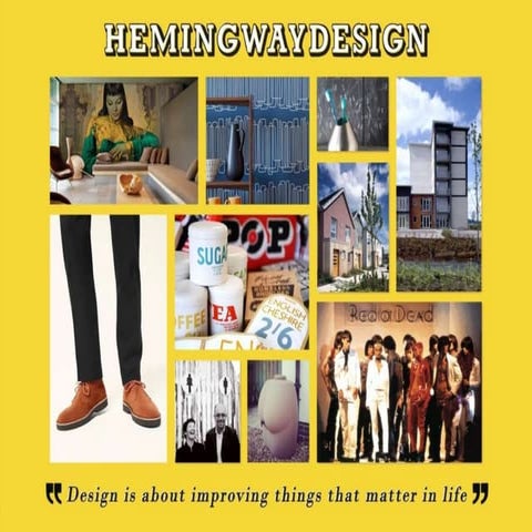 Wayne Hemingway presentation July 2014 | PPTX