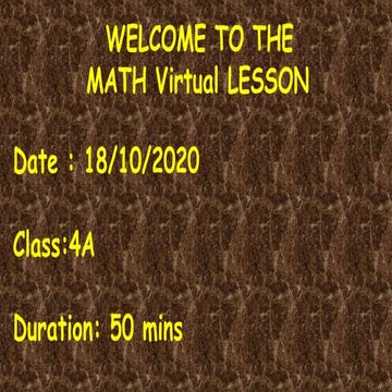 Ways of writing 4 digit numbers | PPTX