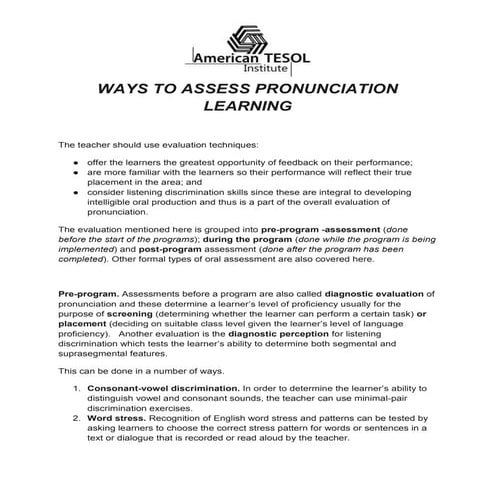 WAYS TO ASSESS PRONUNCIATION LEARNING.docx