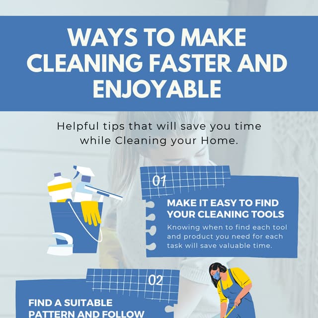 Ways to Make Cleaning Faster and Enjoyable | PDF