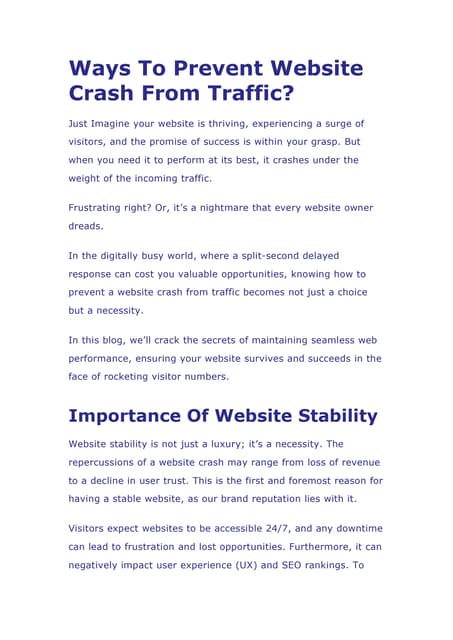 Crawl Budget and Crawl limit; important considerations | PPT