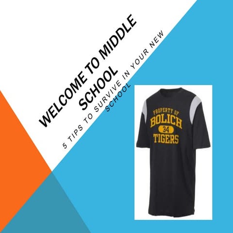 Ways to survive middle school | PPTX