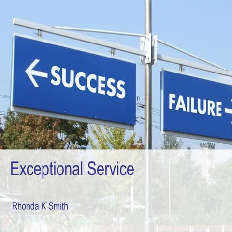 Exceptional Service | PPT