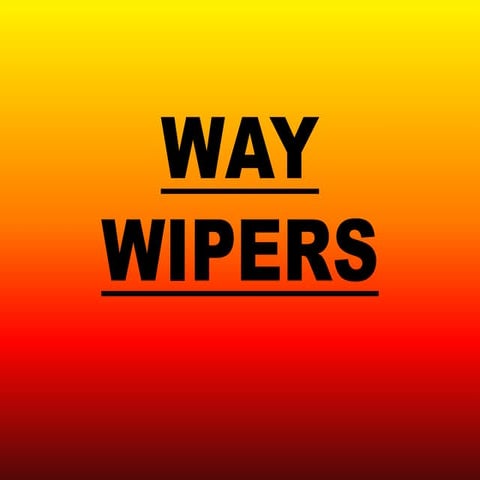Way wipers | PPT