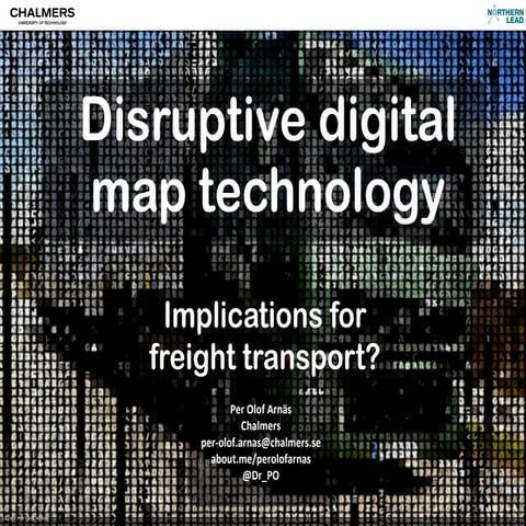 Disruptive digital map technology | PDF | Technology & Computing