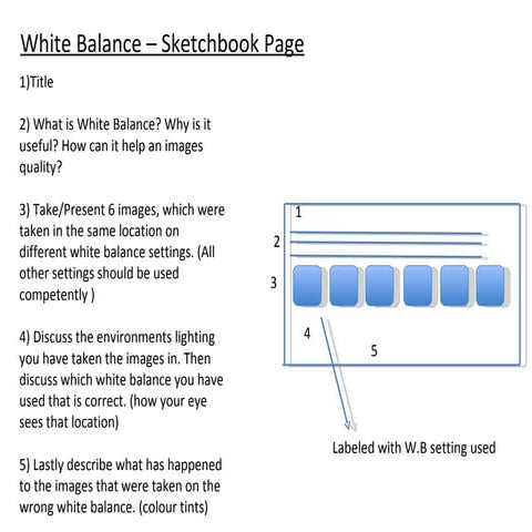 White balance Task | PPT